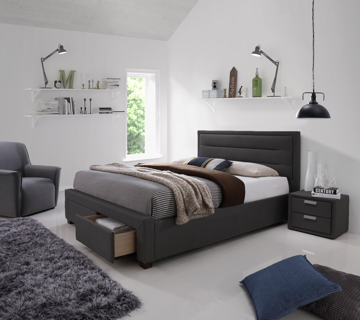 Postele | Moderné, kovové aj drevené lôžka a postele | Najlacnejší ...